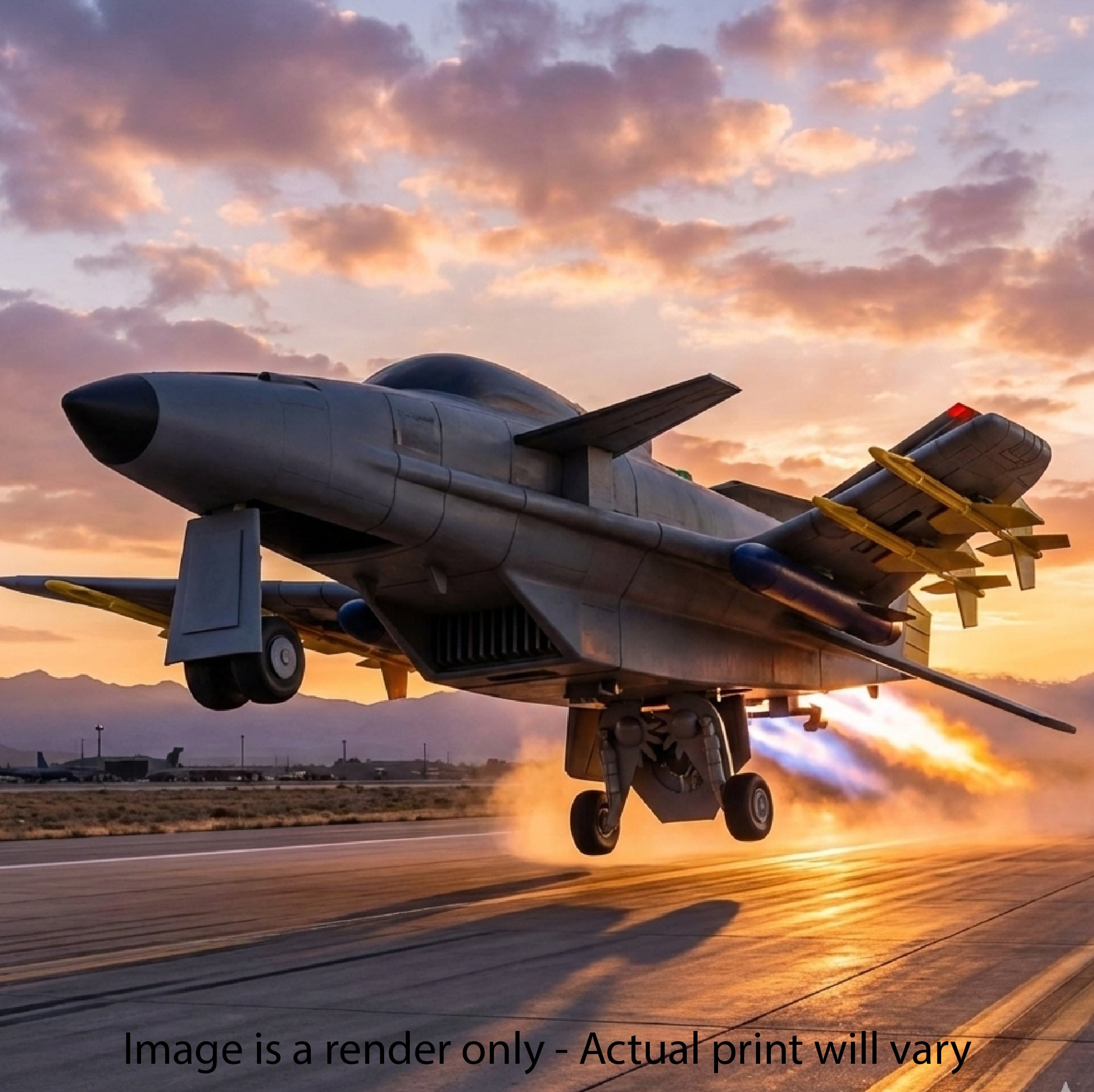 Fighter Jet - Custom Painted – GI Customs